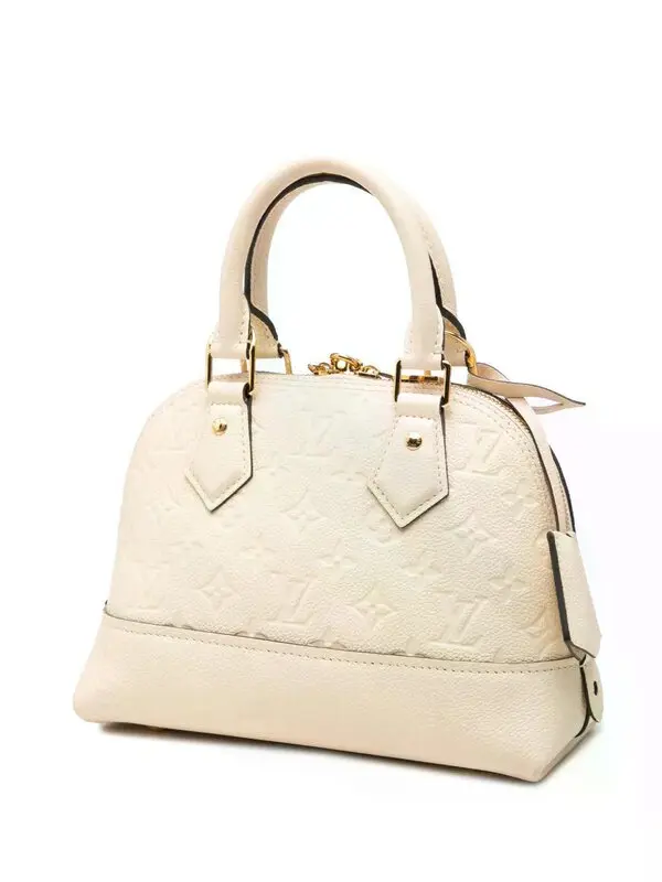 LOUIS VUITTON 2019 Monogram Empreinte Neo Alma Bb Satchel