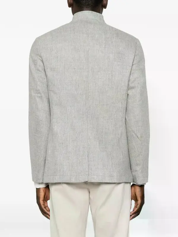 GRAN SASSO Button-up Wool Jacket