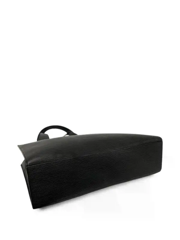 LOUIS VUITTON 1999 Epi Gemeaux Tote Bag - Black