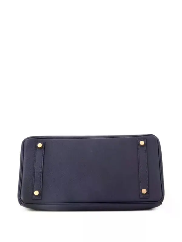 Hermès Birkin Epsom Satchel With Gold Hardware