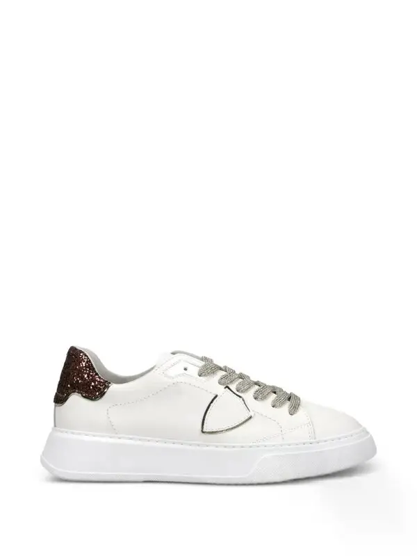 Philippe Model Temple Glitter-detail Sneakers