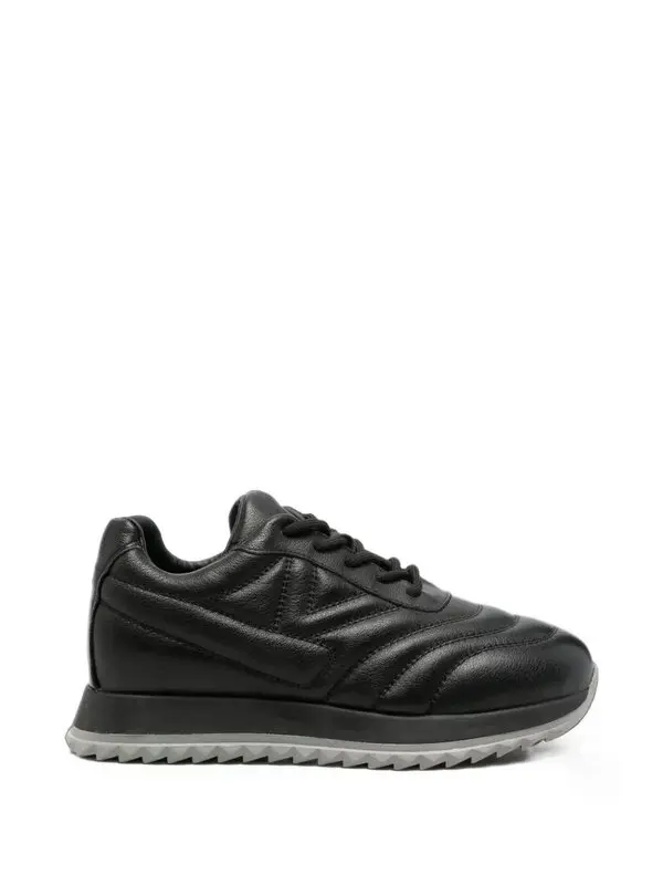 LINDA BAUMANN Quilted Panelled Sneakers