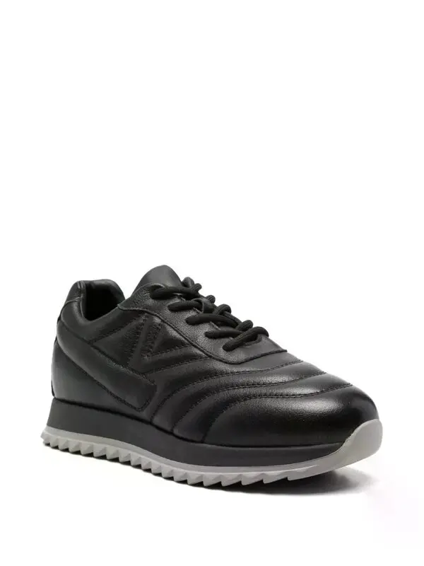 LINDA BAUMANN Quilted Panelled Sneakers