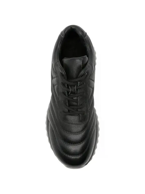 LINDA BAUMANN Quilted Panelled Sneakers