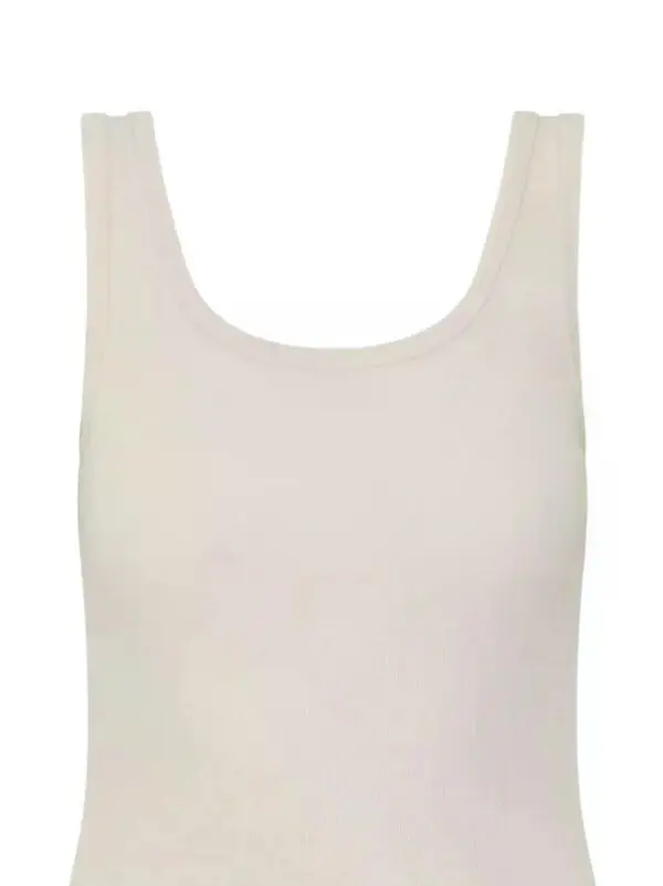 PATRICK ASSARAF Ribbed Scoop-neck Tank Top