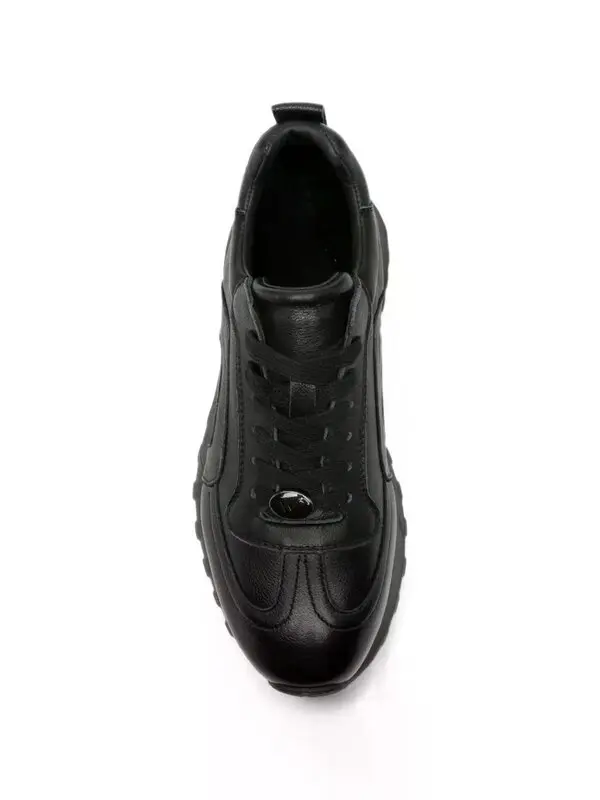 LINDA BAUMANN Panelled Ridged-sole Sneakers