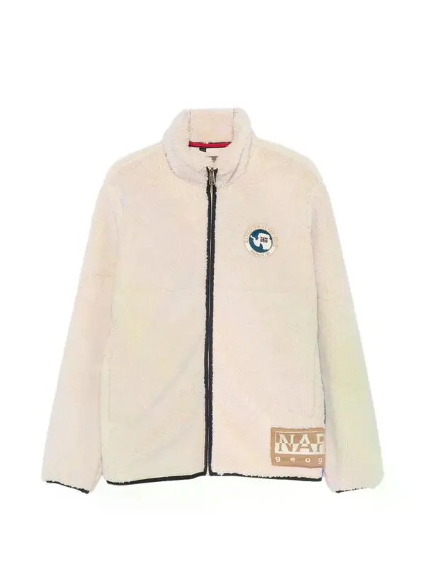 NAPAPIJRI Logo-patch Fleece Jacket