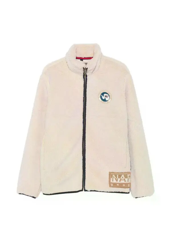 NAPAPIJRI Logo-patch Fleece Jacket