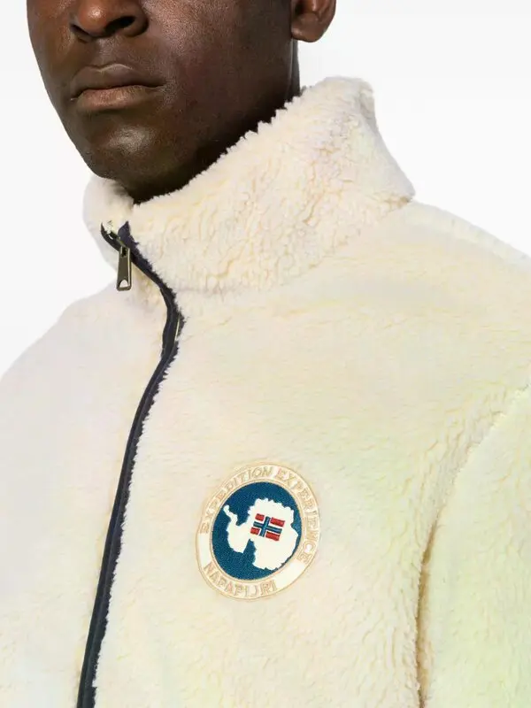 NAPAPIJRI Logo-patch Fleece Jacket