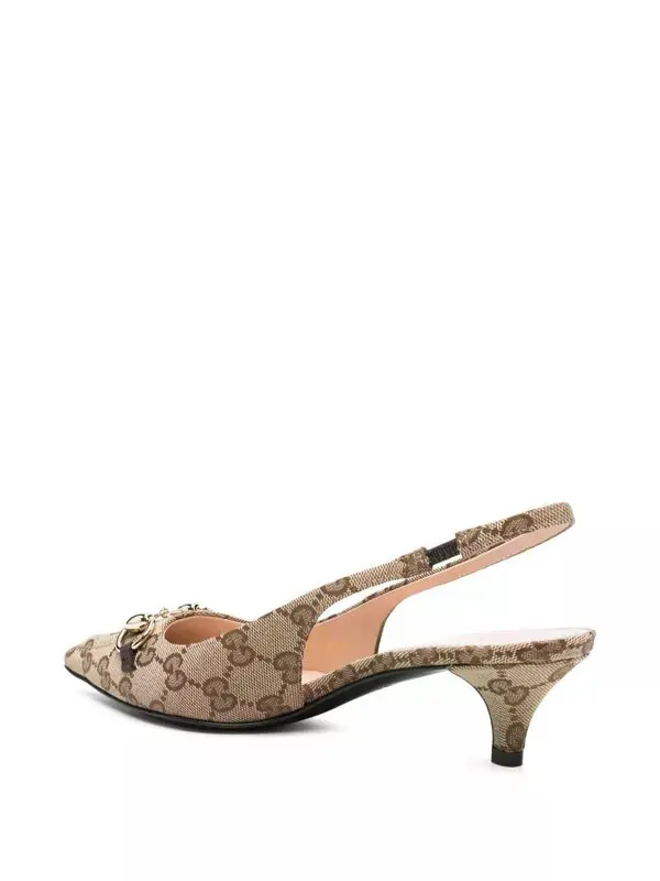 Gucci Slingback Pumps With Horsebit
