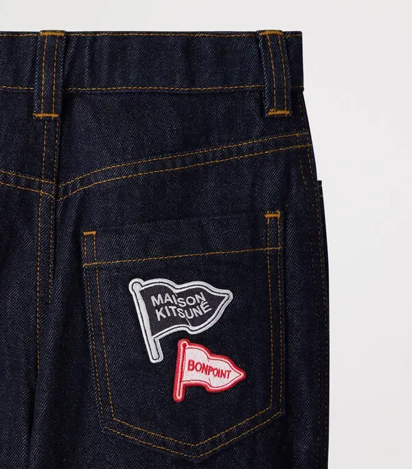 Bonpoint X Maison Kitsuné Straight Jeans