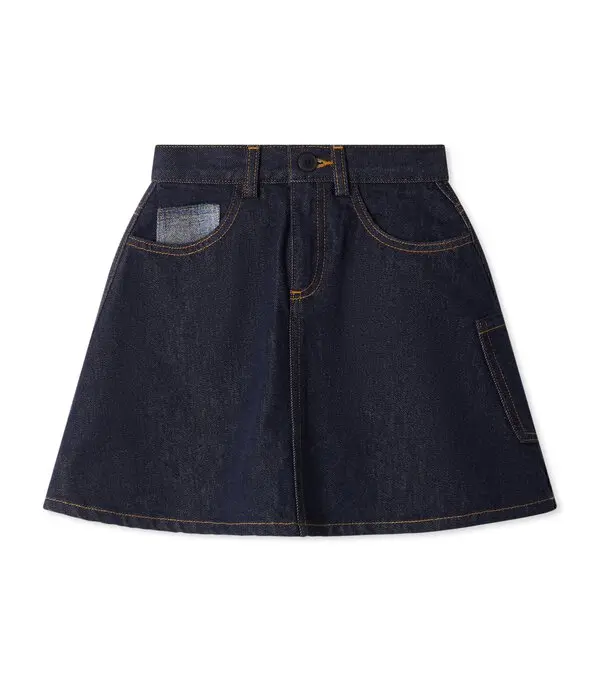Bonpoint X Maison Kitsuné Denim Skirt