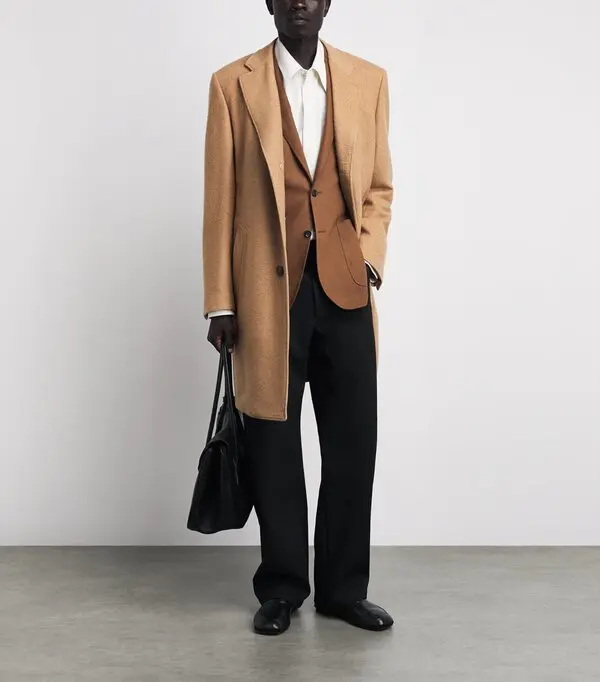 Canali Stretch-wool Single-breasted Blazer