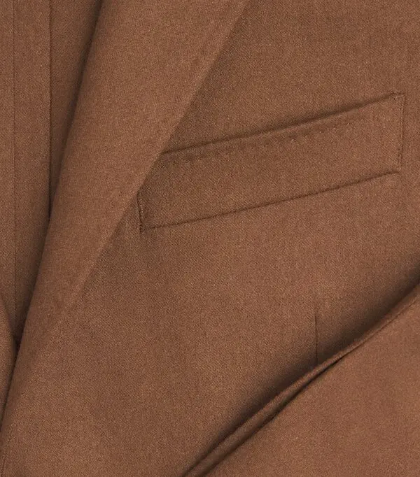 Canali Stretch-wool Single-breasted Blazer