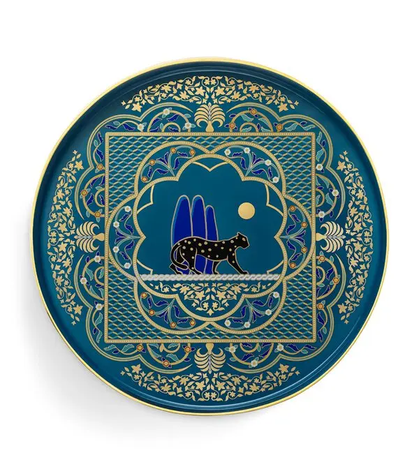 Cartier Extra-large Porcelain Panthère De Tray