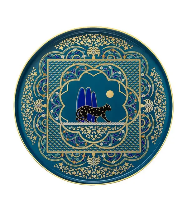 Cartier Extra-large Porcelain Panthère De Tray