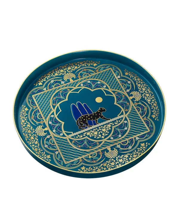 Cartier Extra-large Porcelain Panthère De Tray
