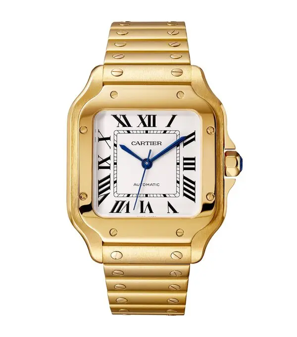 Cartier Santos De Watch - Gold