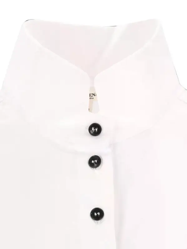 Barena Venezia Alvina High-neck Button-down Shirt