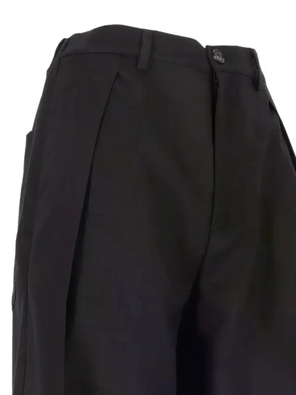 Barena Venezia Pleated Wool-blend Shorts