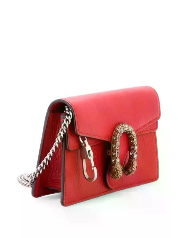 Gucci Dionysus Bag Leather Super Mini Clutch Bag
