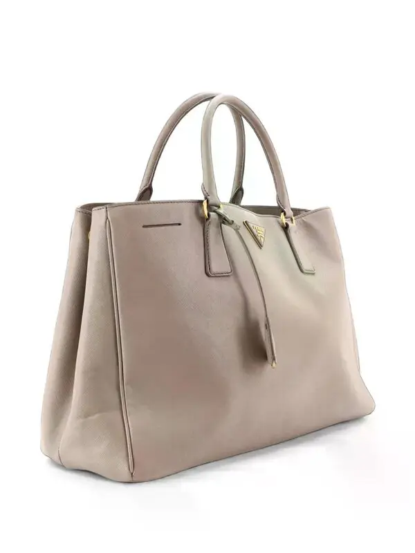 Prada Lux Open Saffiano Leather Large Tote Bag