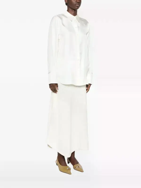 RÓHE Silk Long-sleeve Shirt