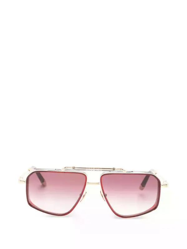 MAYBACH EYEWEAR The Guardian I Geometric Frame Sunglasses