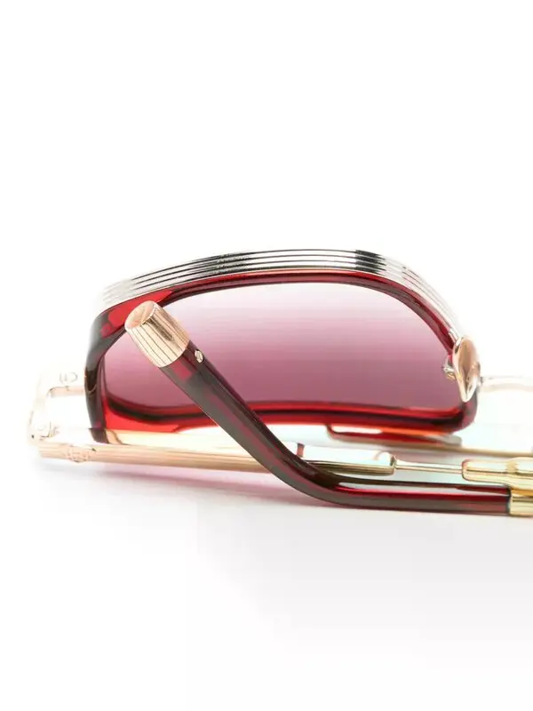MAYBACH EYEWEAR The Guardian I Geometric Frame Sunglasses