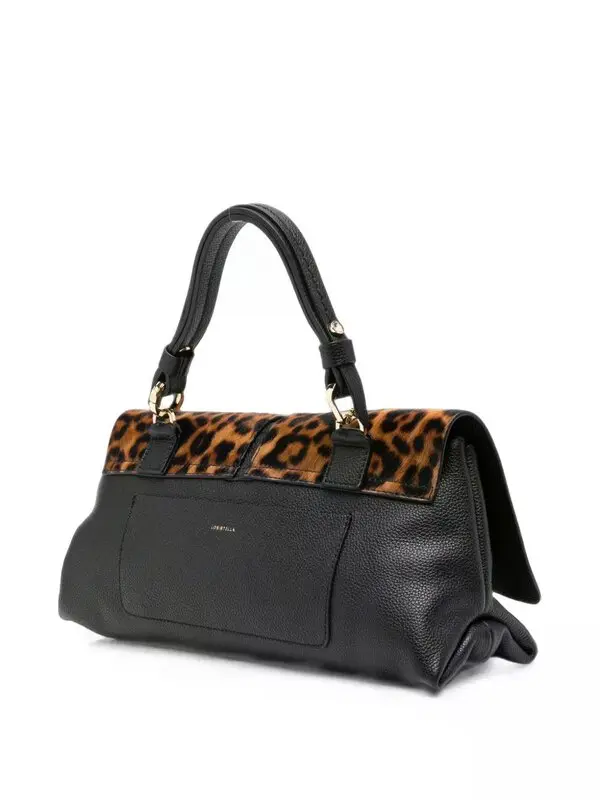 LORISTELLA Kendall Leopard-print Leather Tote Bag