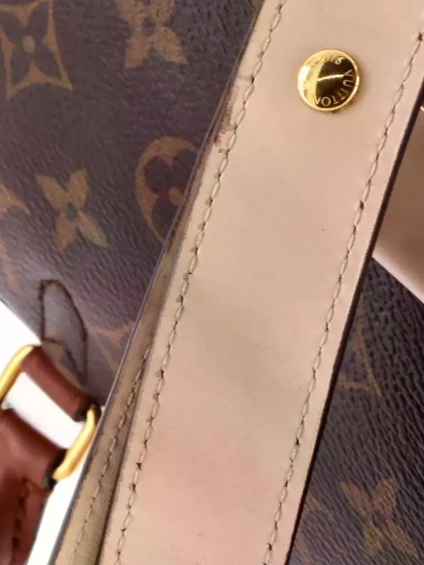 LOUIS VUITTON Vaugirard Handbag Monogram Canvas With Leather Satchel
