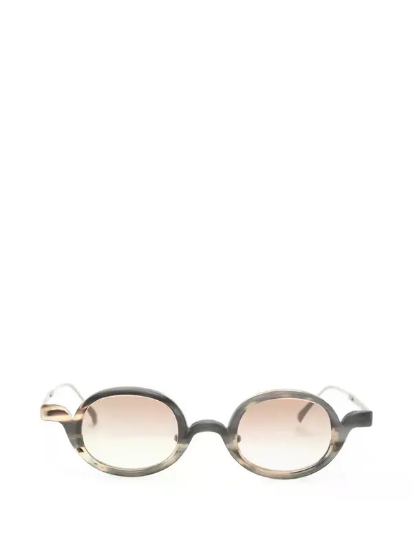 RIGARDS Oval-frame Sunglasses - Silver