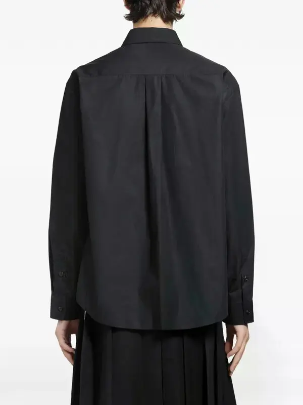 Simone Rocha Ruffled Slashed Shirt