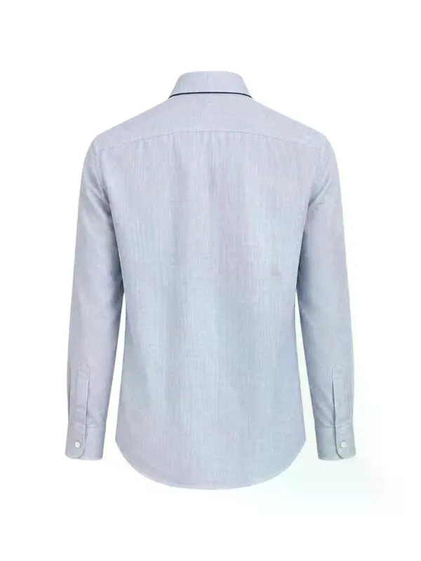 XACUS Button-fastening Long-sleeve Shirt