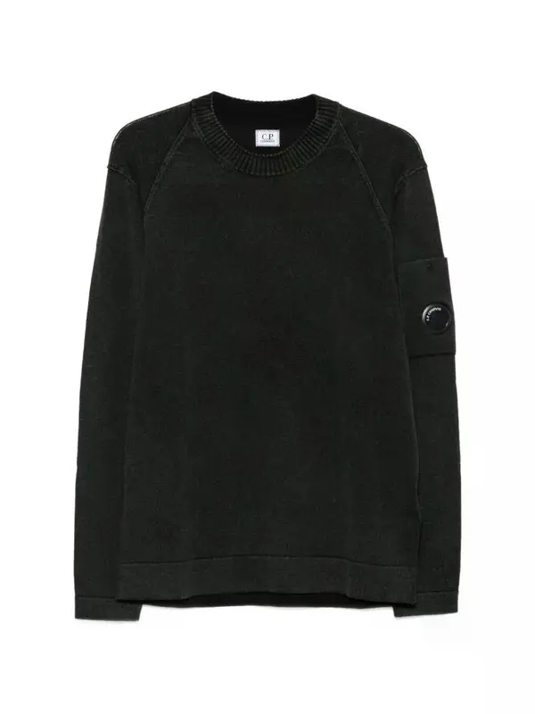 C.P. COMPANY Wool Crew-neck Sweater - Grey