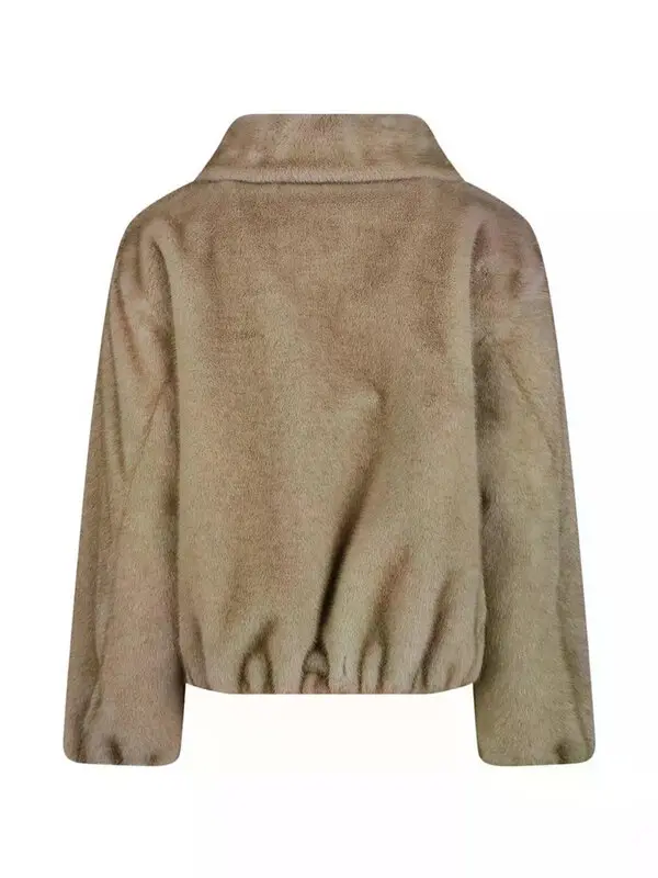 P.a.r.o.s.h Faux-fur Bomber Jacket