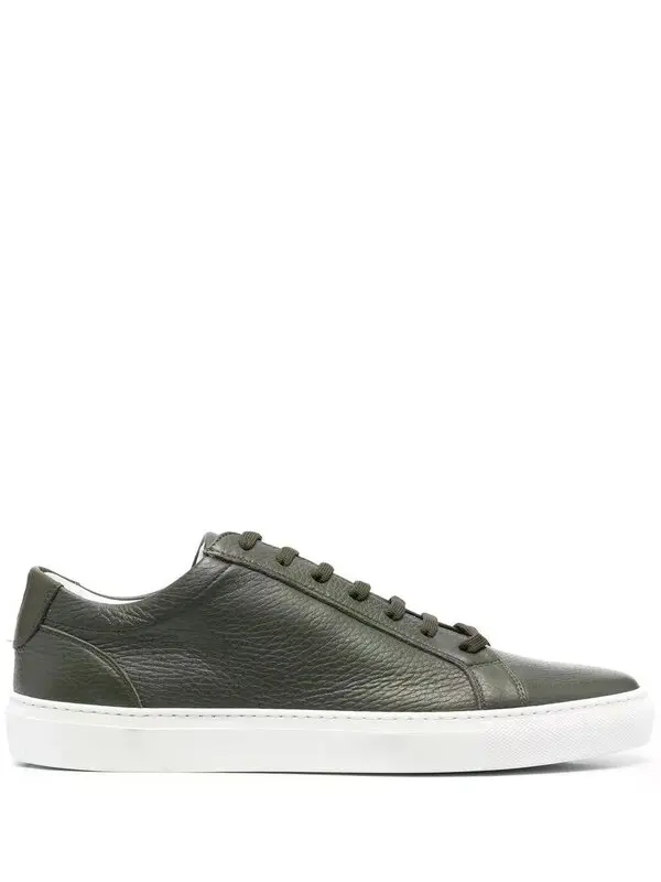 Corneliani Low-top Lace-up Sneakers - Green