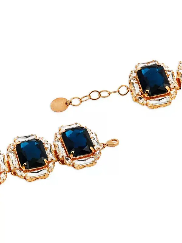 ANTON HEUNIS Electra Crystal-embellished Gold-plated Bracelets