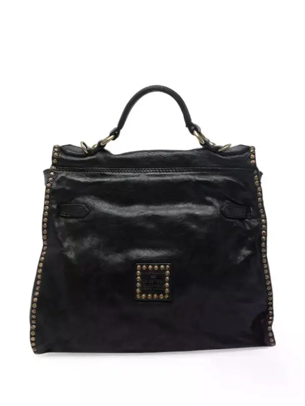 CAMPOMAGGI Studded Leather Shoulder Bag