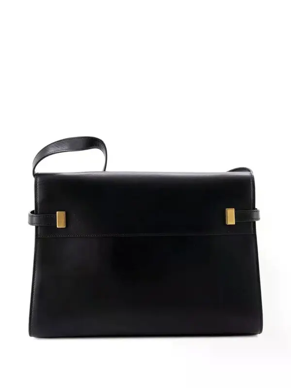 Saint Laurent Leather Manhattan Medium Shoulder Bag - Black