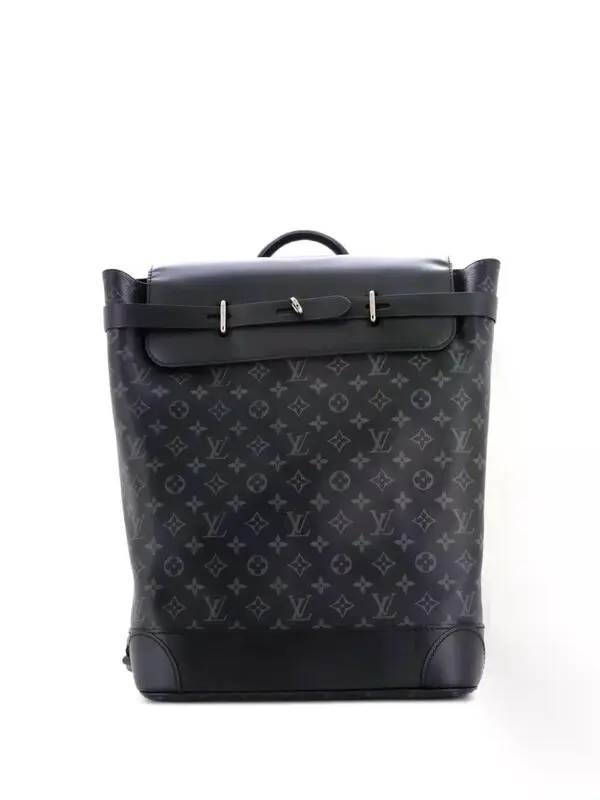 LOUIS VUITTON Steamer Monogram Eclipse Canvas Backpack