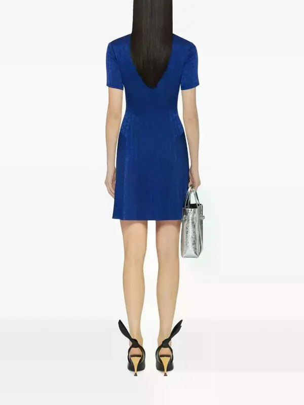 Givenchy 4g Monogram-jacquard Mini Dress