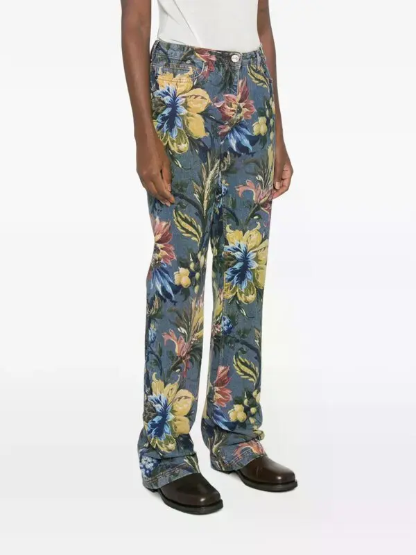 Etro Floral-print Jeans