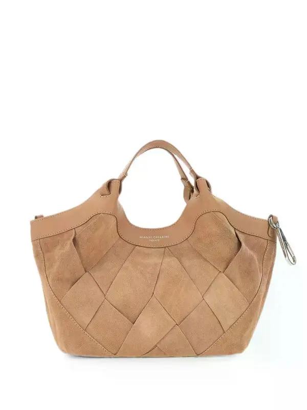 GIANNI CHIARINI Medium Dua Woven Tote Bag - Neutrals
