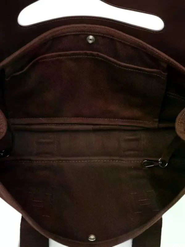Hermès Toile And Swift Valparaiso Long Mm Handbag