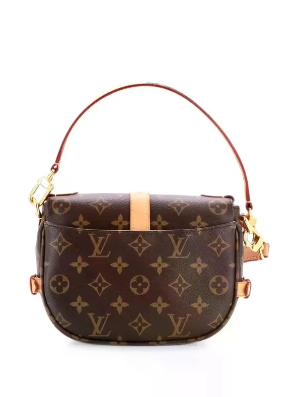 LOUIS VUITTON Saumur Handbag Monogram Canvas Bb Crossbody Bag