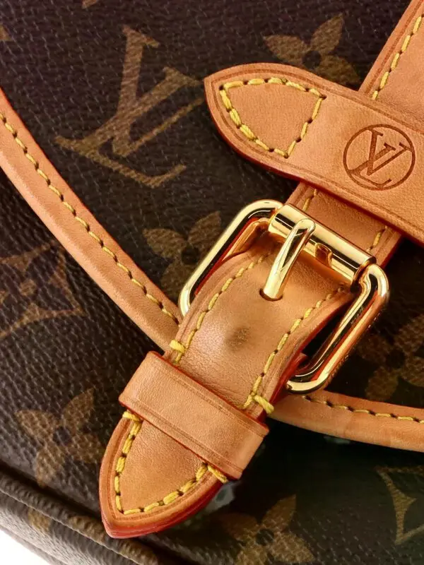 LOUIS VUITTON Saumur Handbag Monogram Canvas Bb Crossbody Bag
