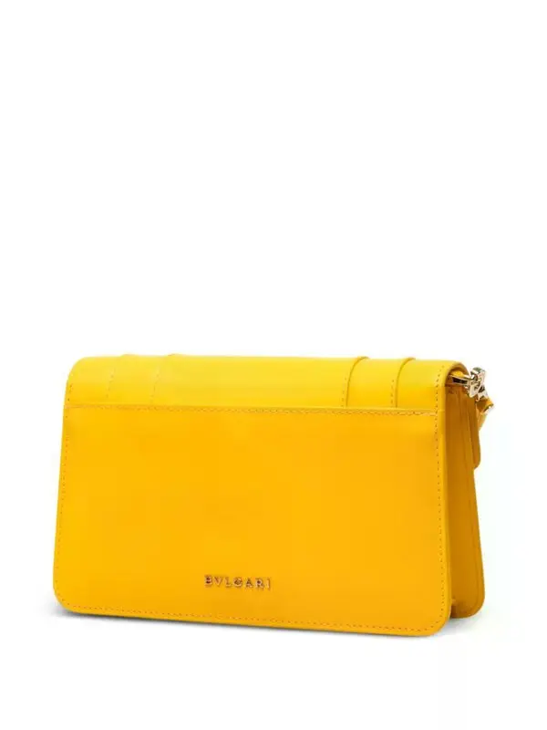 BVLGARI Calfskin Serpenti Forever East West Shoulder Bag