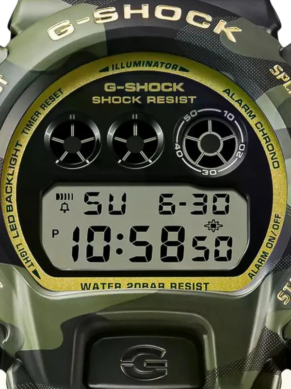 G-Shock 6900 Series Camouflage Watch - Green