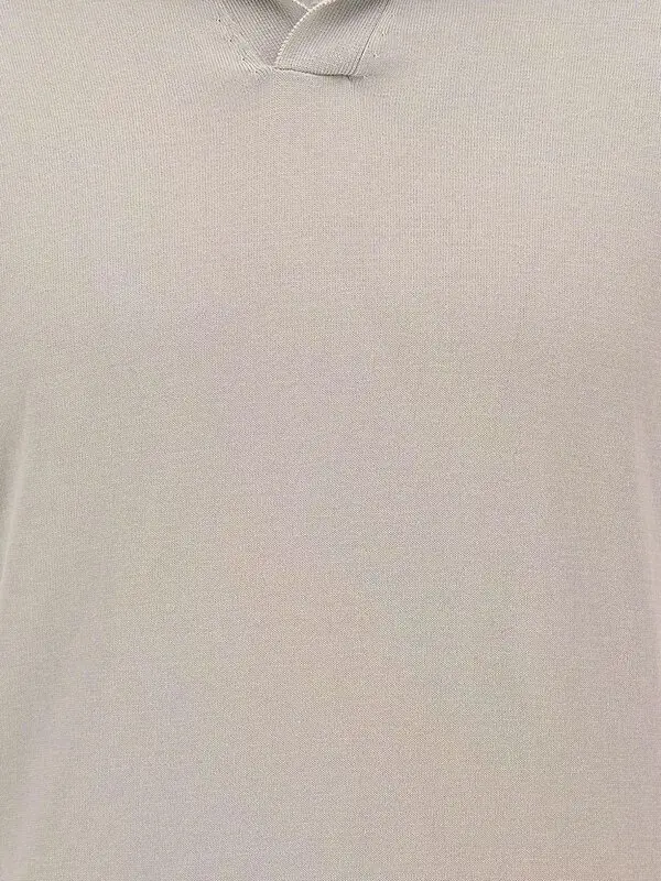 FILIPPO DE LAURENTIIS Ribbed-trim T-shirt